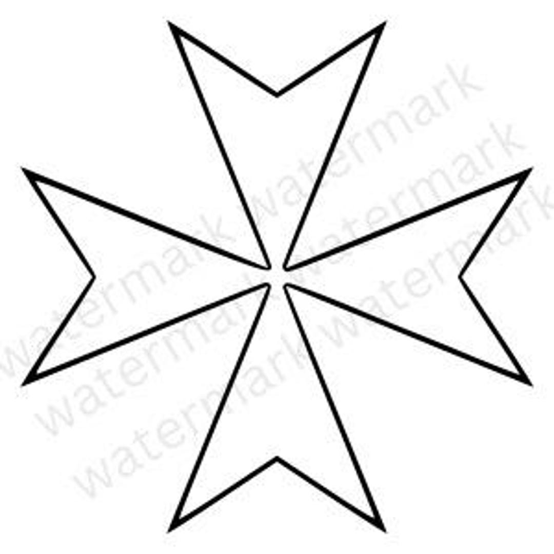 Maltese Cross Digital Download - Etsy