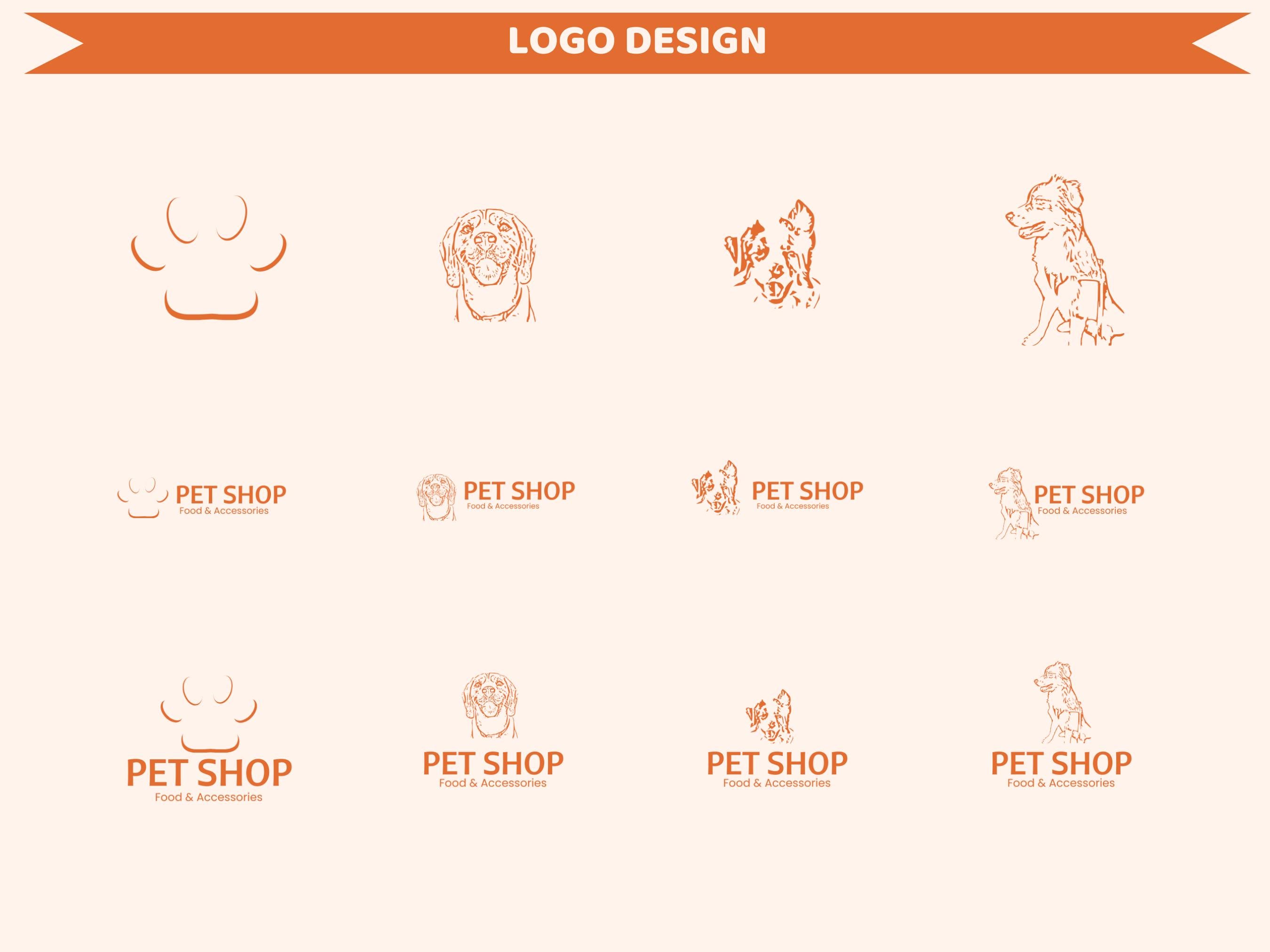 Dog Grooming, Pet Shop Instagram Post, Story, Highlight Icon, Logo ...