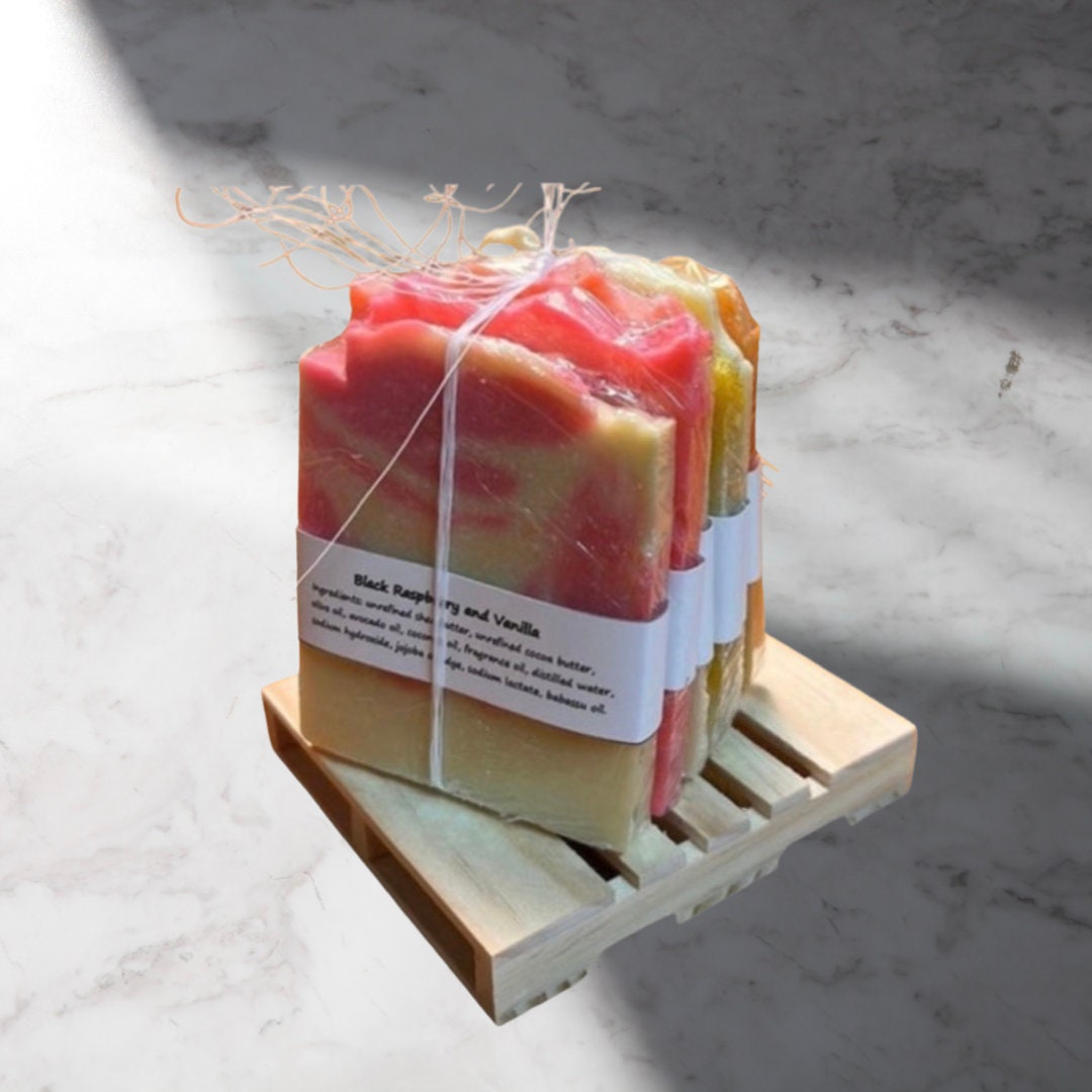 Variety Pack Soap Samples With Soap Saver Pallet - Etsy