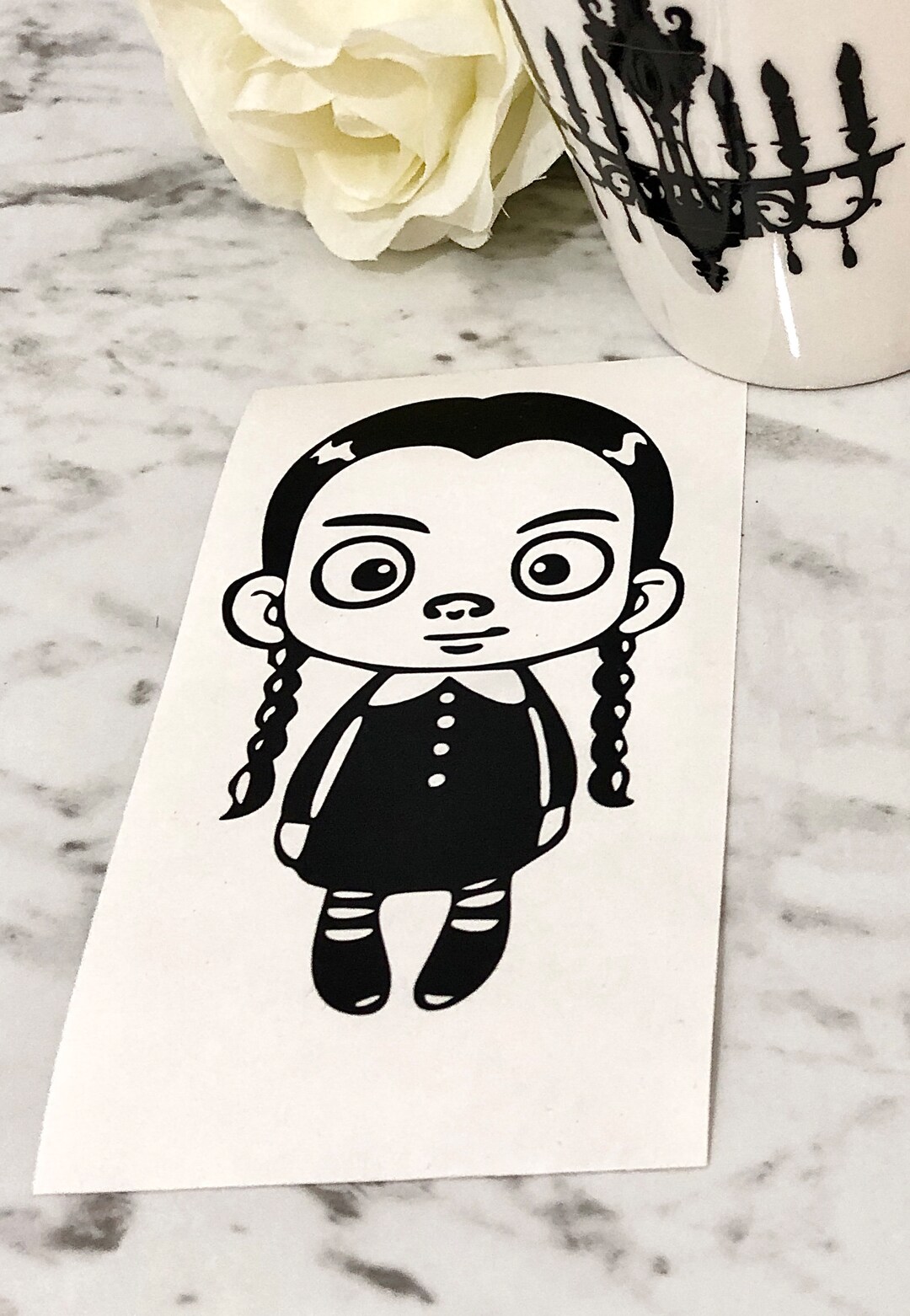 Wednesday Decal/sticker, Wall Decal/sticker, Wall Decal/sticker, Laptop ...