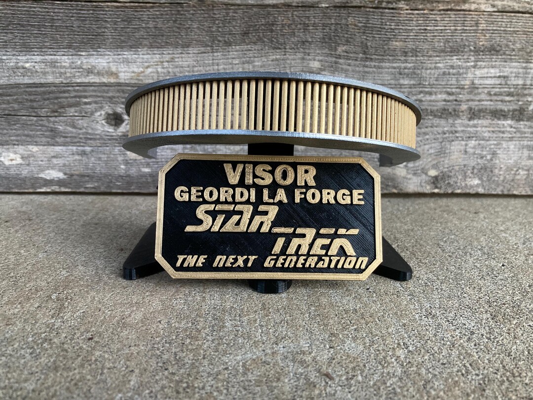 Star Trek Visor Worn by Geordi La Forge - Etsy Canada