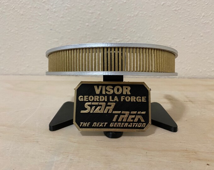 Star Trek Visor Worn by Geordi La Forge | Etsy