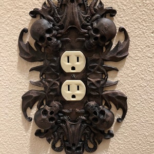 Cthulhu Inspired Light Switch Cover Gothic / Horror / Spooky Light ...