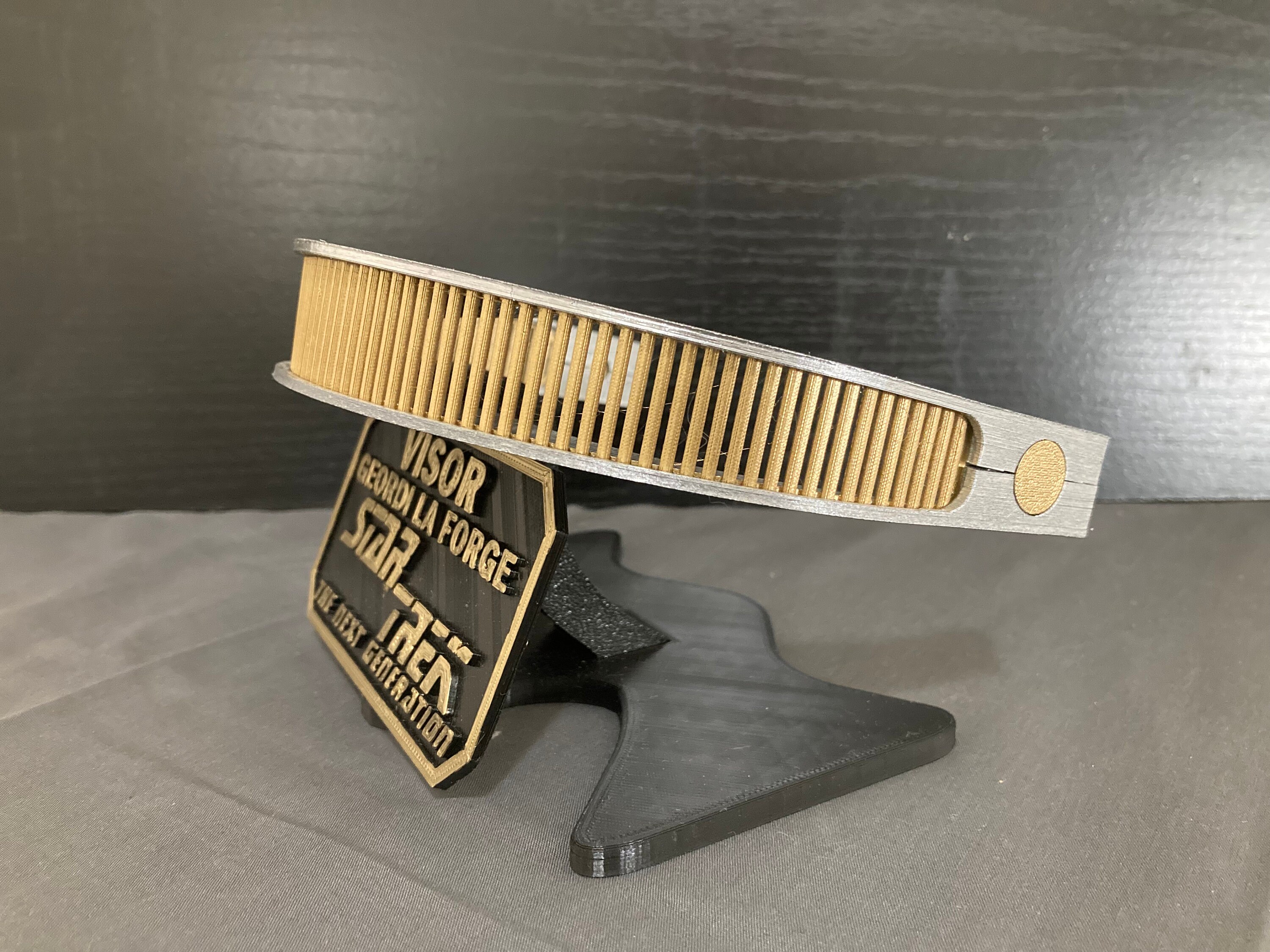 Star Trek Visor Worn by Geordi La Forge - Etsy