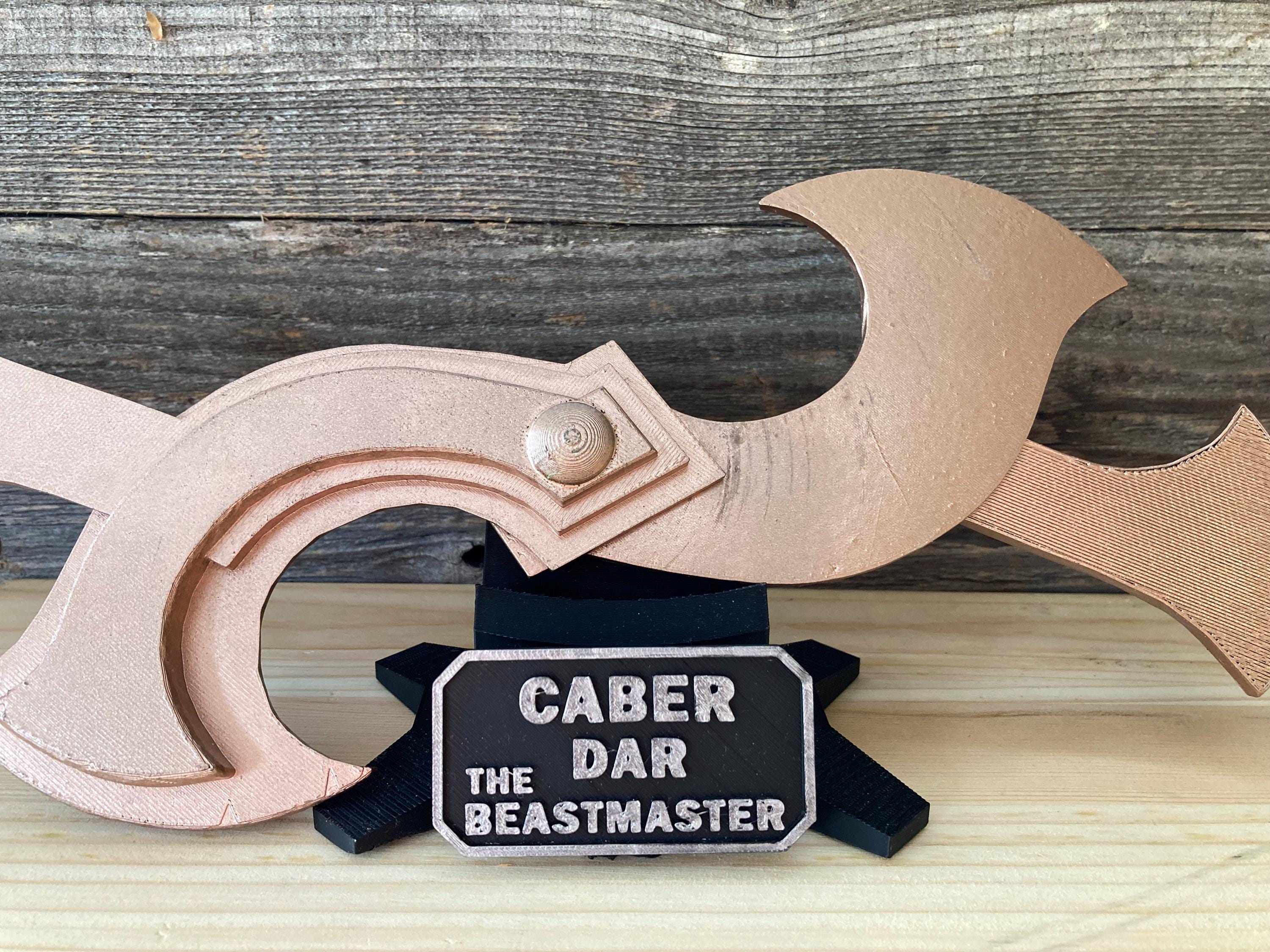 Caber - Dar's Throwing Weapon From the Beastmaster - Glaive - Etsy