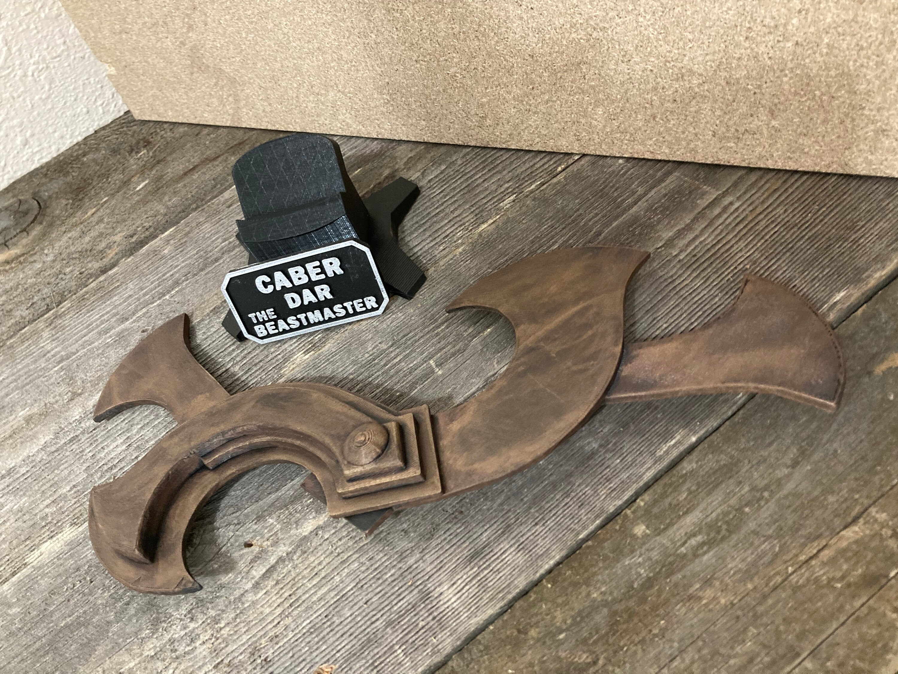 Caber Dar's Throwing Weapon From the Beastmaster Glaive - Etsy