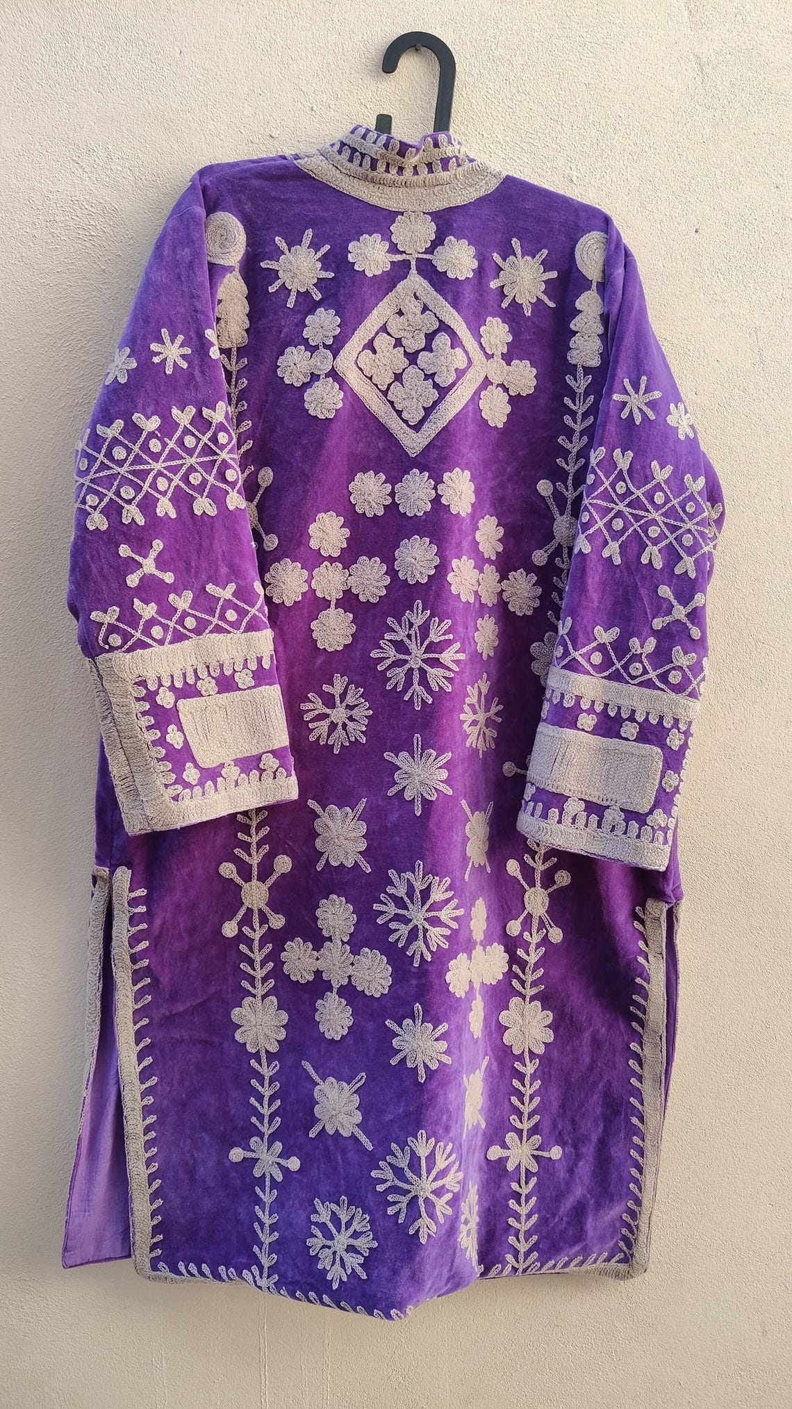 Handmade Suzani Embroidery Jacket Winter Jacket Coat, Womens Coat ...