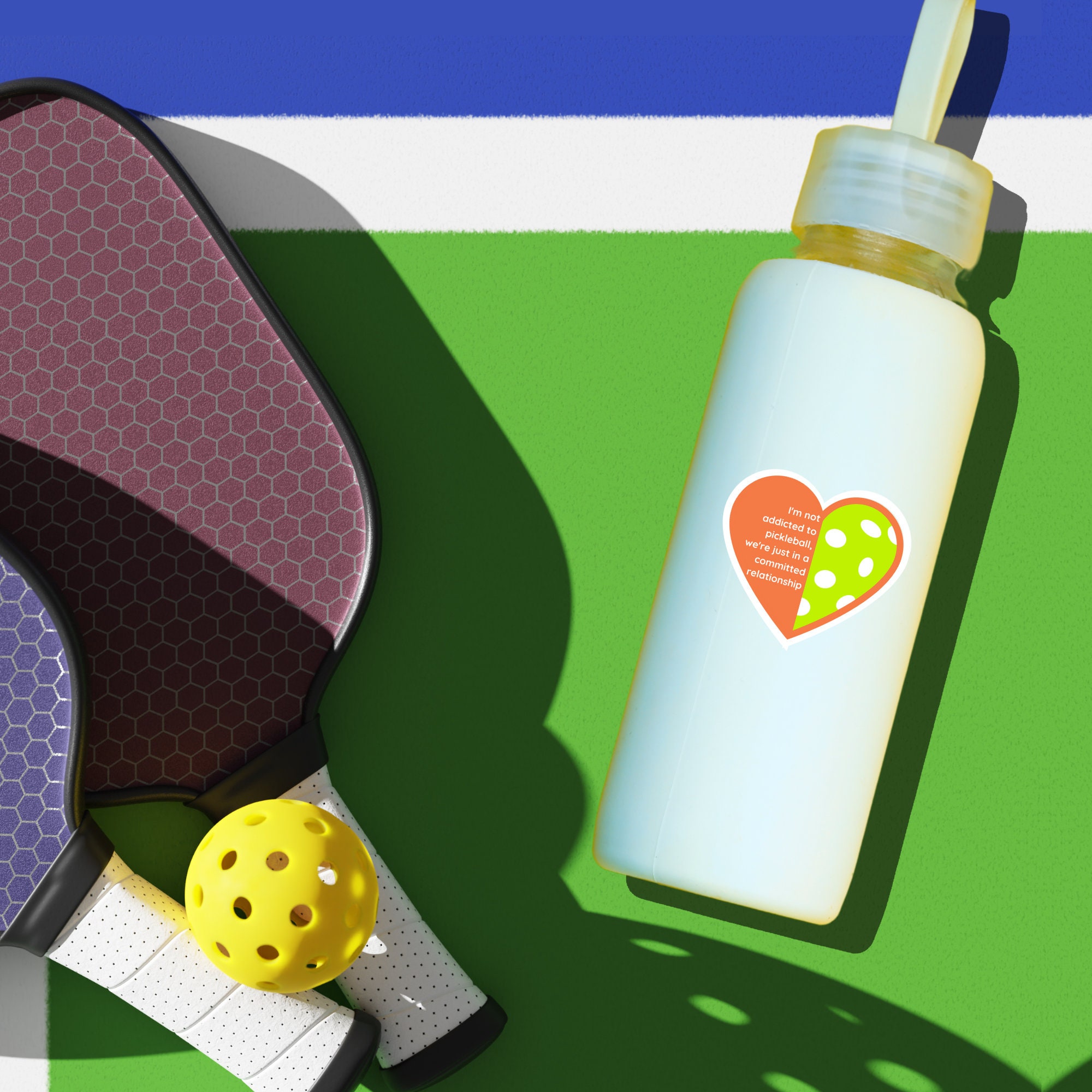 Pickleball Sticker//laptop// Water Bottle//car//sticker//friendship ...