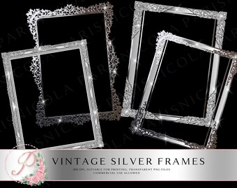 Silver Frame - Etsy