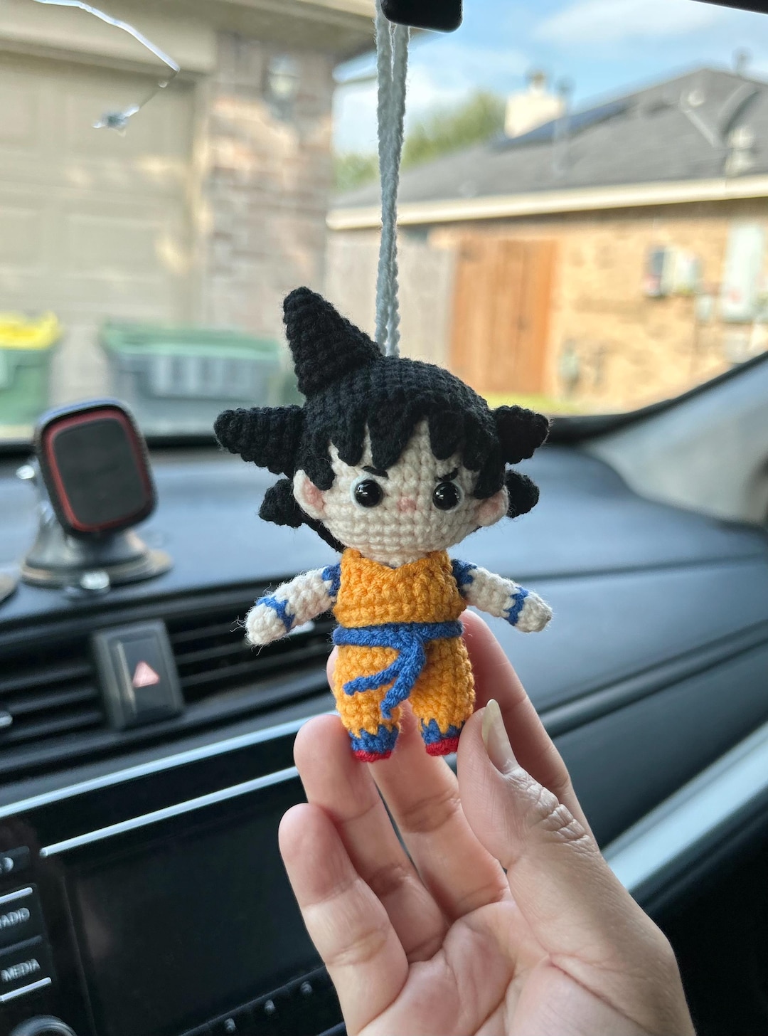 Crochet Mini Dragons Ball Keychain - Etsy
