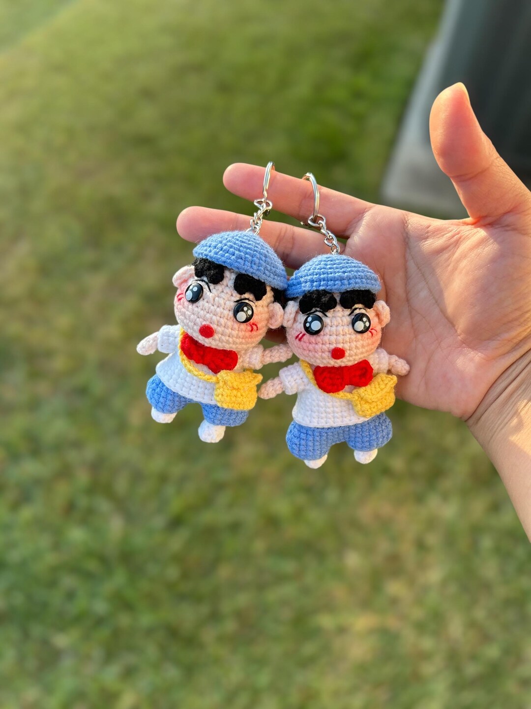 Crochet Crayon Shan-chin Keychain - Etsy