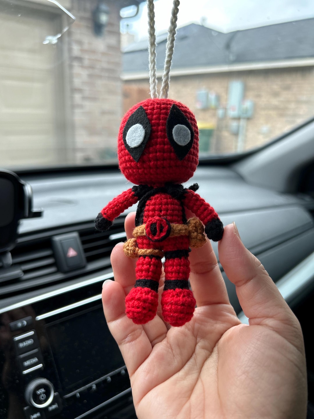 Crochet Deadpool Hanging - Etsy
