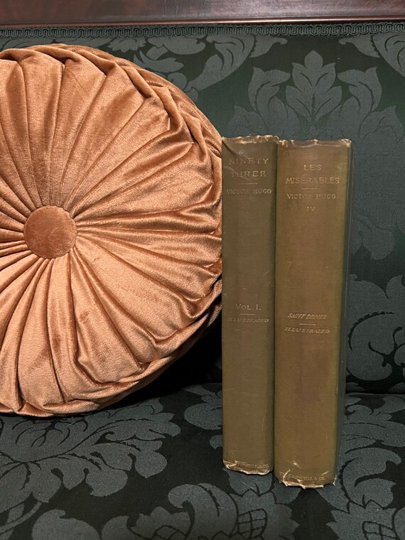 RARE Victor Hugo Illustrated Vintage Hardcover 1887 Book Set | Etsy
