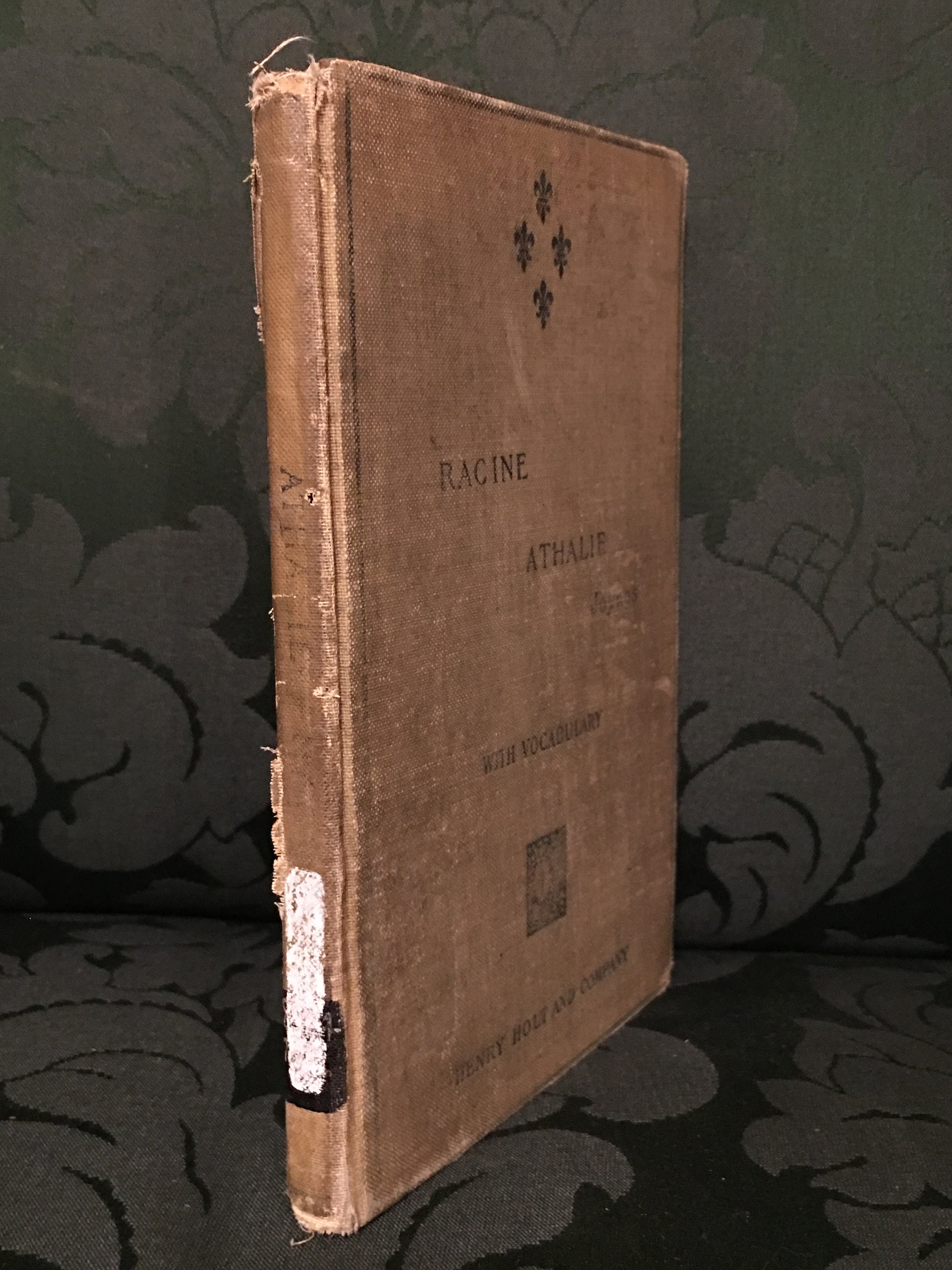 Athalie a Tragedy by J. Racine Edited With Explanatory Notes for the ...