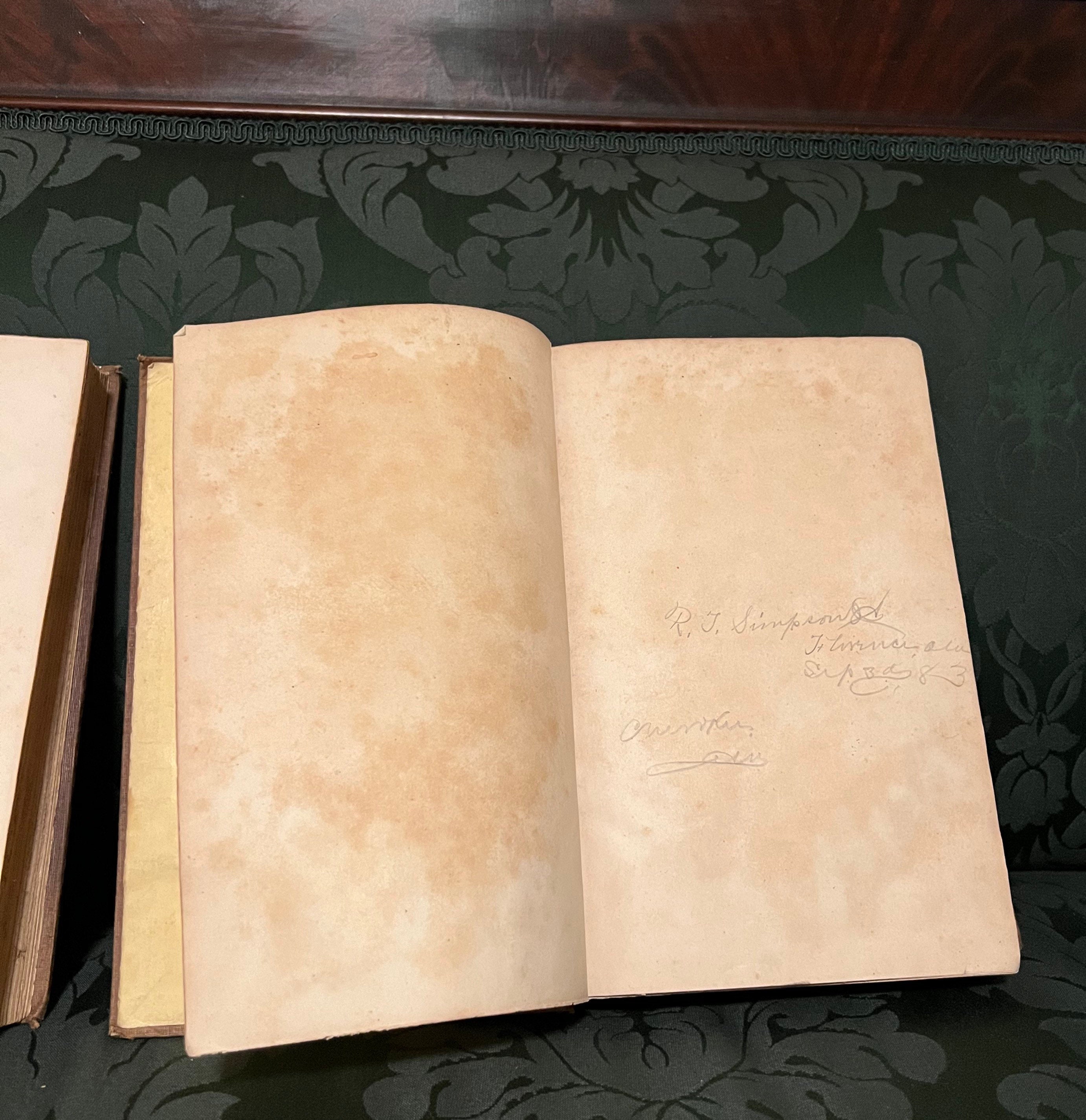 Antique Hardcover Book Set the History of Spanish Literature by George ...
