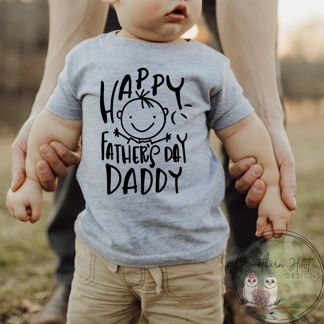 Happy Father's Day Daddy Shirt, Father's Day Onesie®, Daddy and Me ...