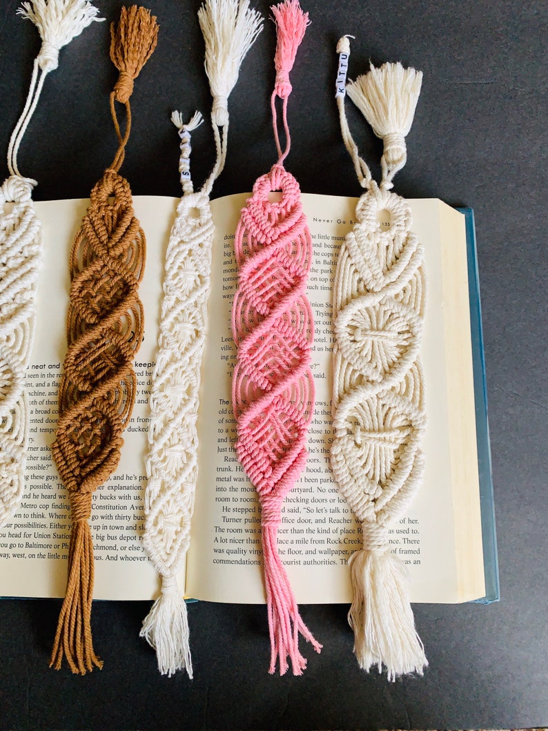 Boho Macrame Bookmark, Colorful Bookmarks, Teacher and School Supplies, Book Lover and Reading ...