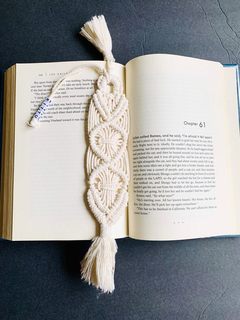 Boho Macrame Bookmark, Colorful Bookmarks, Teacher and School Supplies, Book Lover and Reading ...