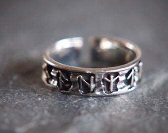 DAGAZ Rune Dagaz Ring Viking Rune Ring Occultism Occult - Etsy