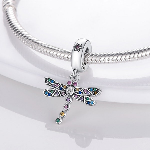 Pandora Dragonfly Charms - Etsy