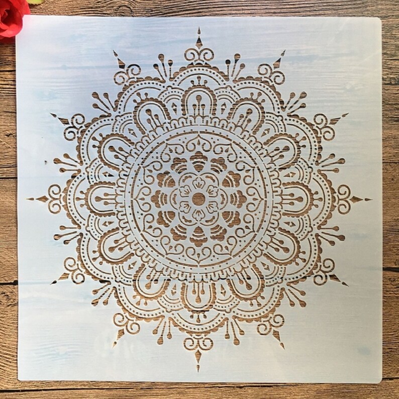 30 30cm 9 Types Stencil DIY Reusable Molds Laser Cut - Etsy