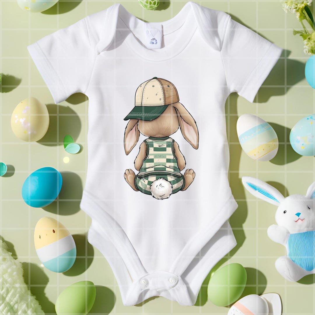 Boys Easter PNG, Happy Easter PNG, Easter Bunny PNG, Easter Sublimation ...