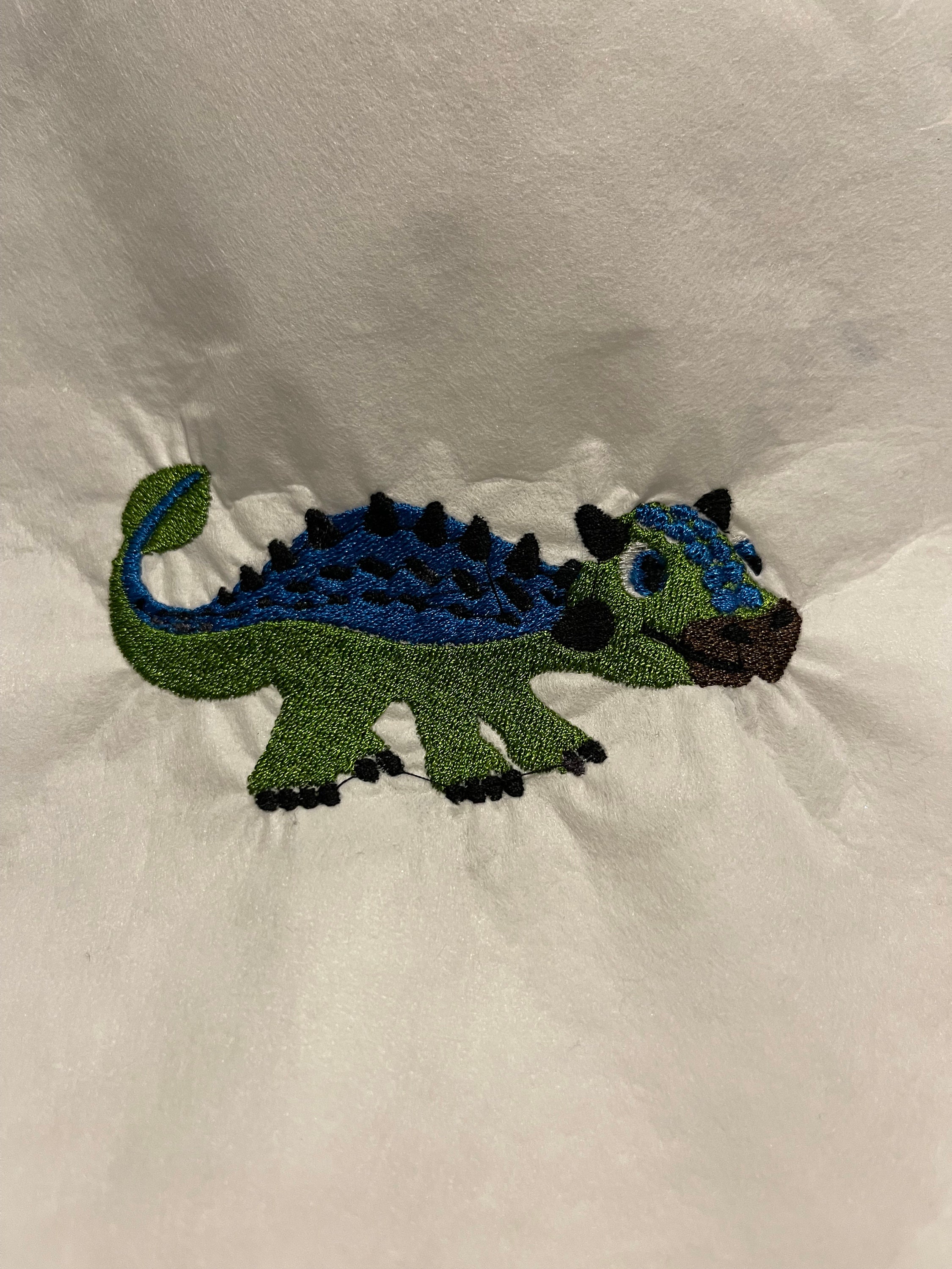 Ankylosaurus Dinosaur Embroidery File - Etsy