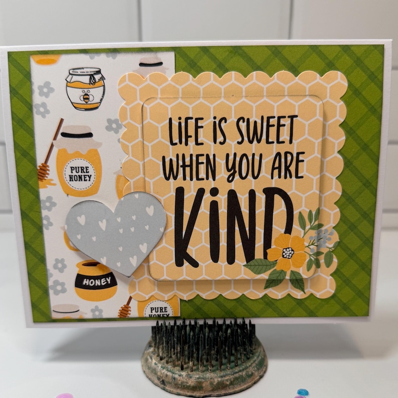 Bee Happy 1 DIY Greeting Card Kit - Etsy
