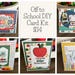 Off to School DIY Card Making Kit - Etsy