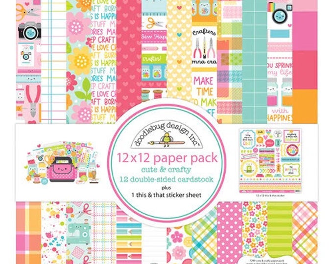 Doodlebug Cute Crafty Collection Etsy