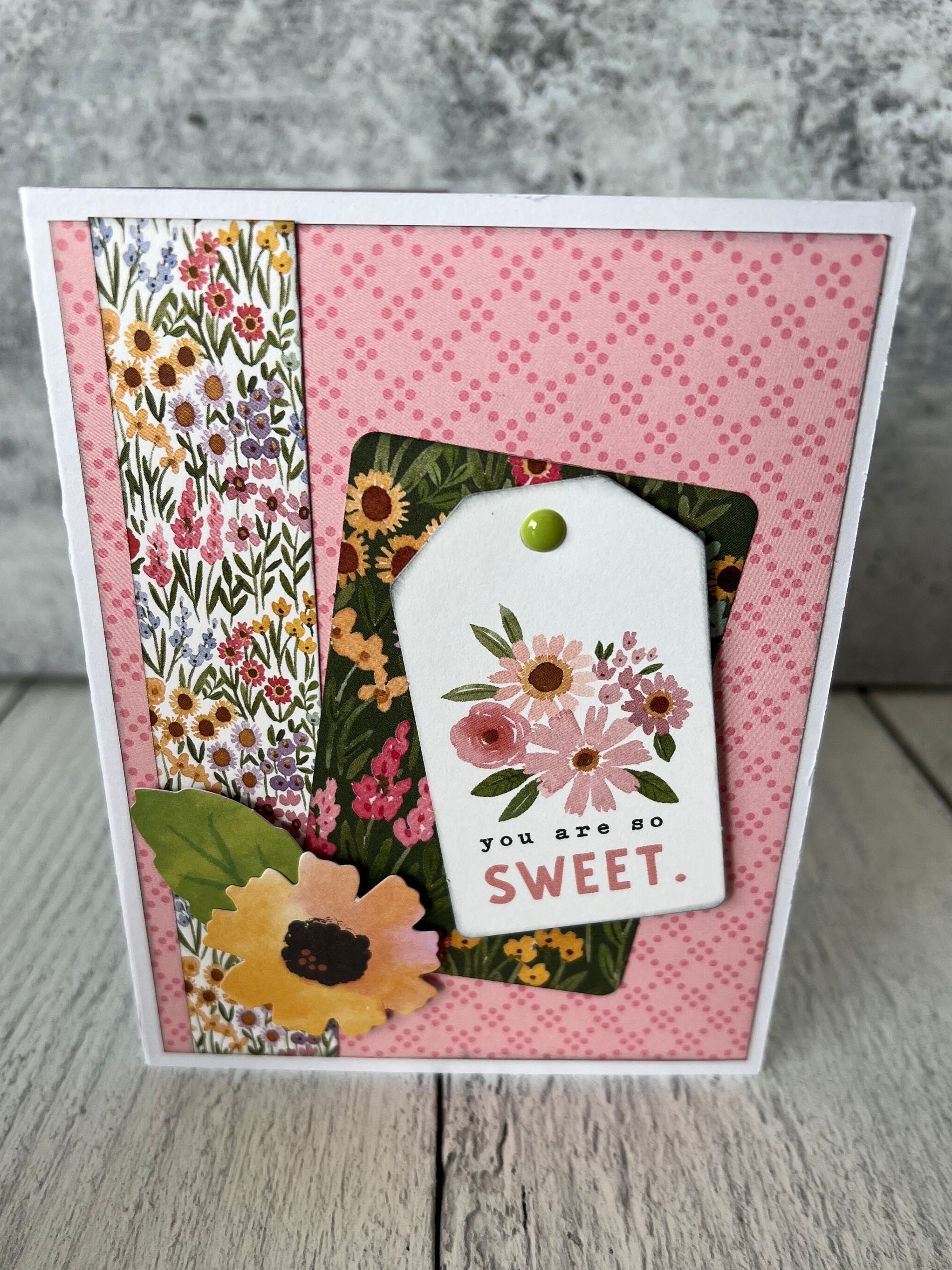 Flora 1 DIY Card Making Kit - Etsy