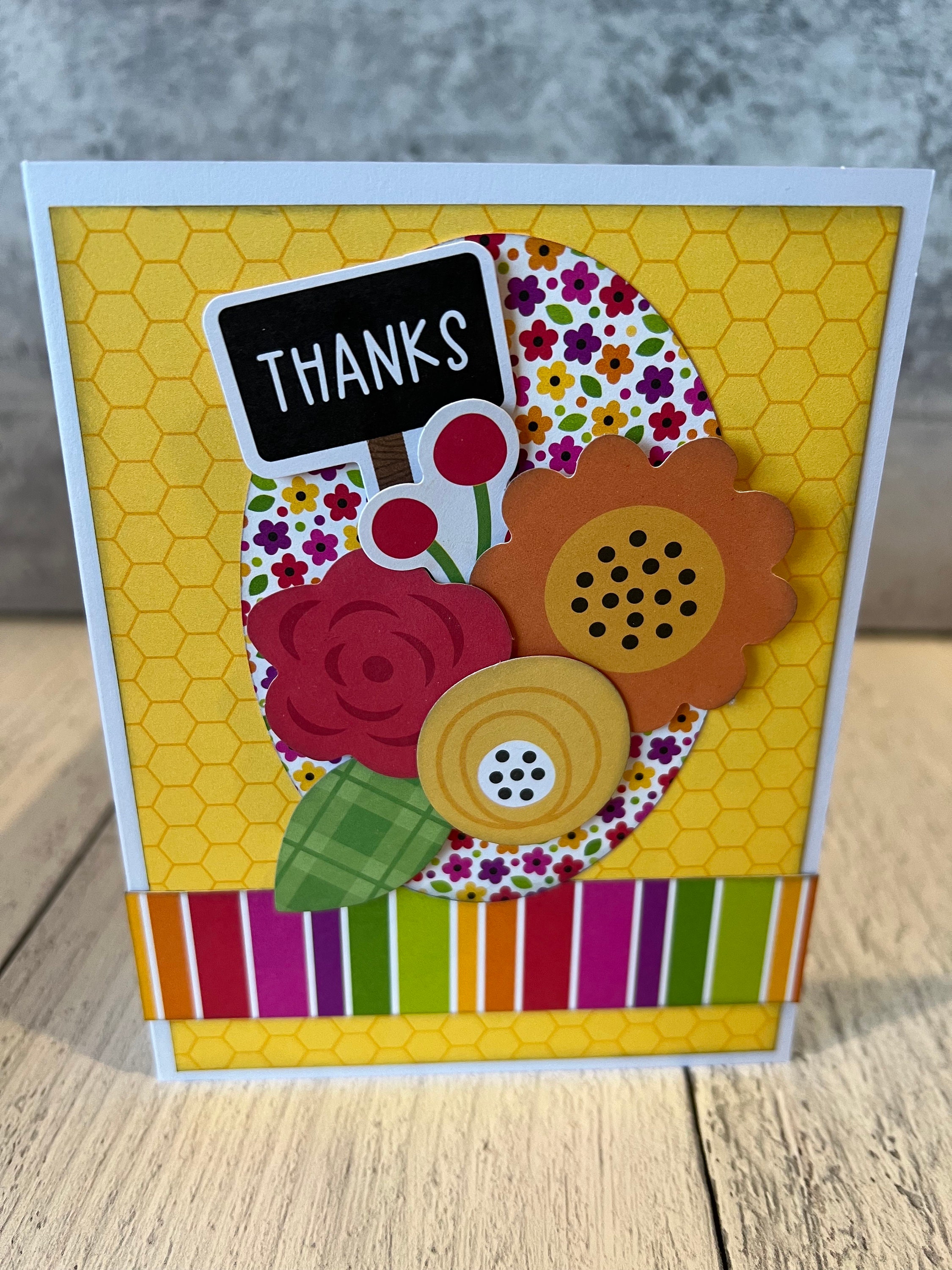 Farmers Market 5 DIY Greeting Card Kit - Etsy