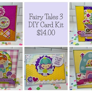 Fairy Tales 3 DIY Greeting Card Kit - Etsy