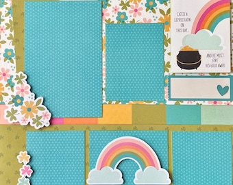 Besties 12x12 Scrapbook Layout Page Kit - Etsy