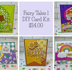 Fairy Tales 1 DIY Greeting Card Kit - Etsy