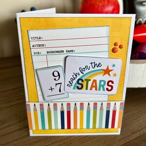 Off to School DIY Card Making Kit - Etsy