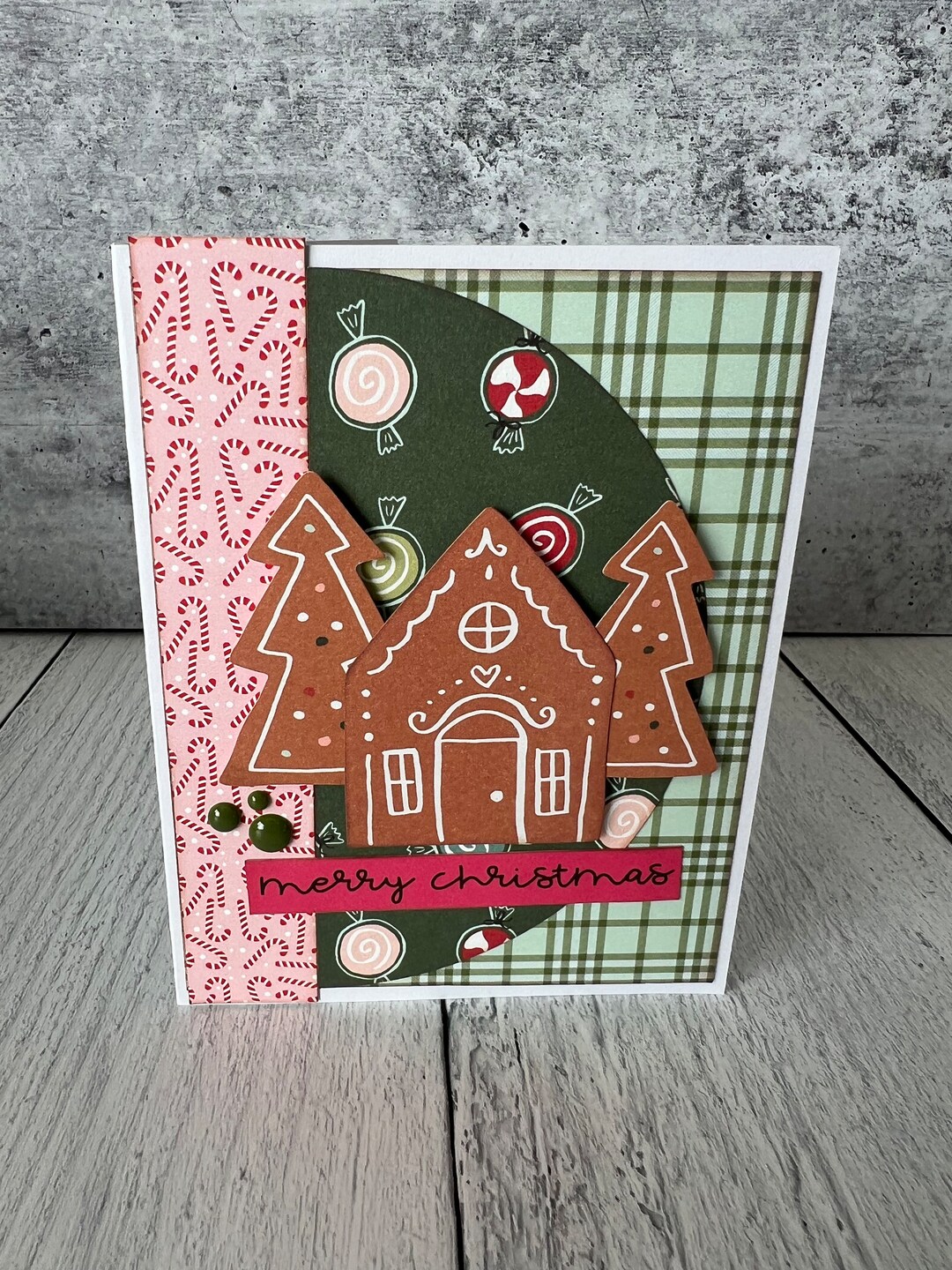 Baking Spirits Bright DIY Greeting Card Kit - Etsy