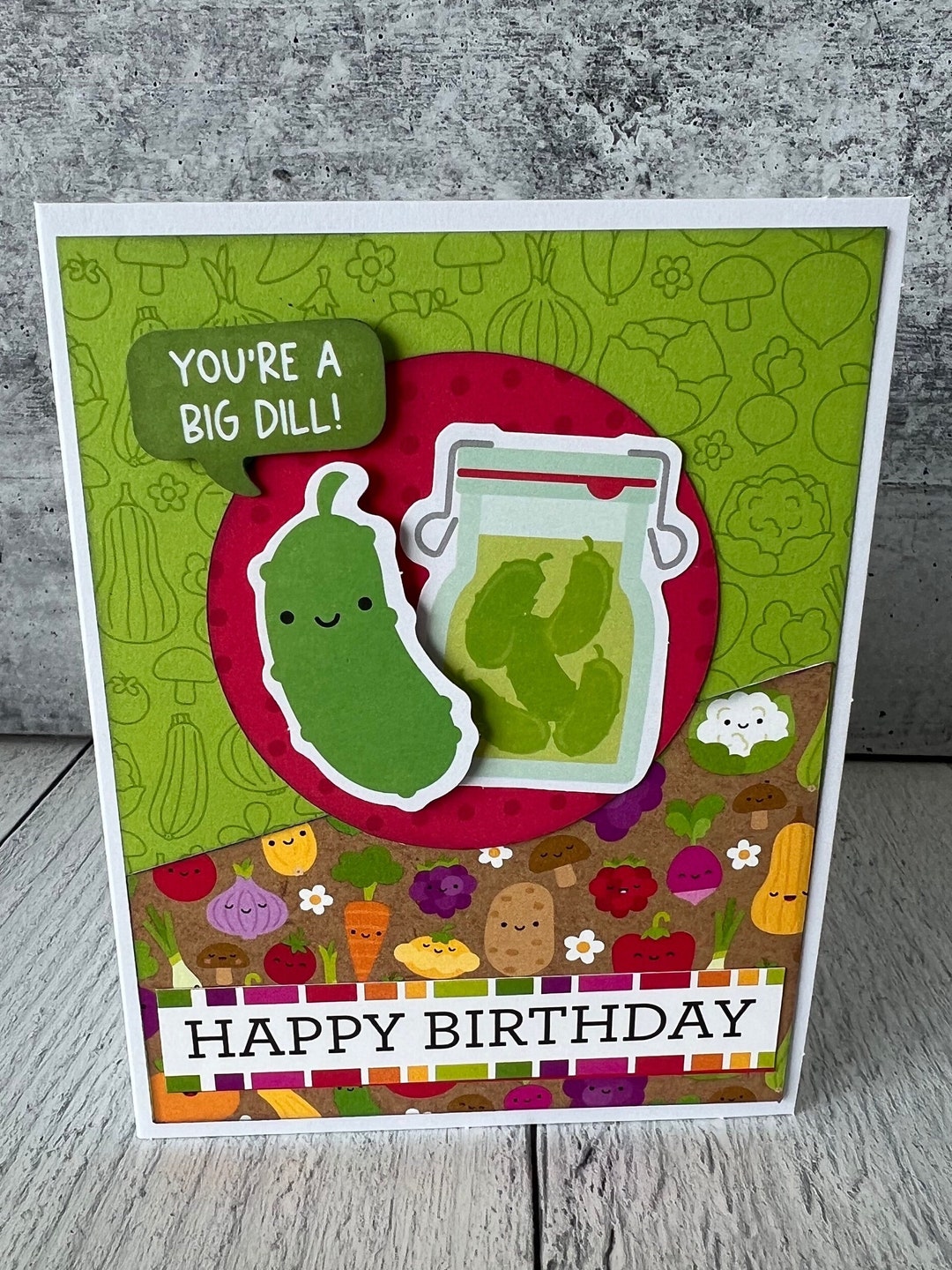 Farmers Market 2 DIY Greeting Card Kit - Etsy