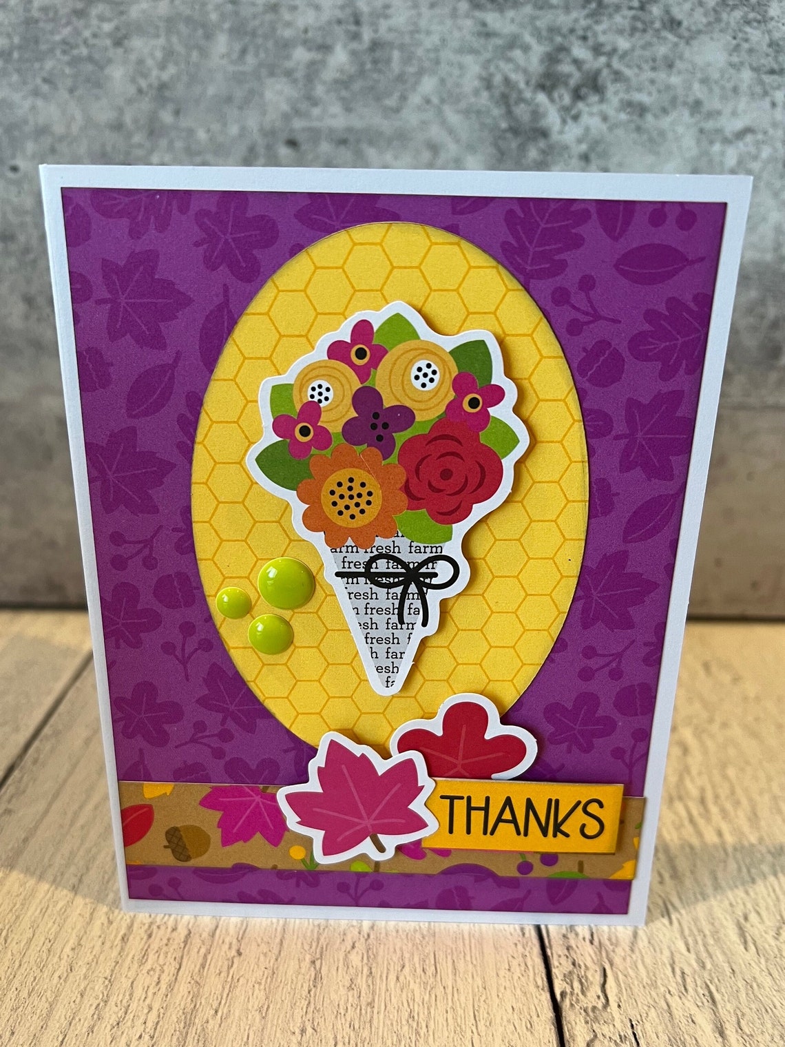 Farmers Market 5 DIY Greeting Card Kit - Etsy