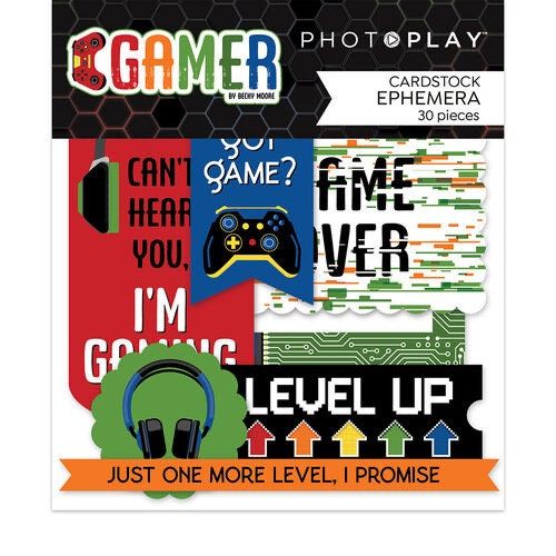 Photoplay Gamer Collection and Die Cuts Bundle - Etsy