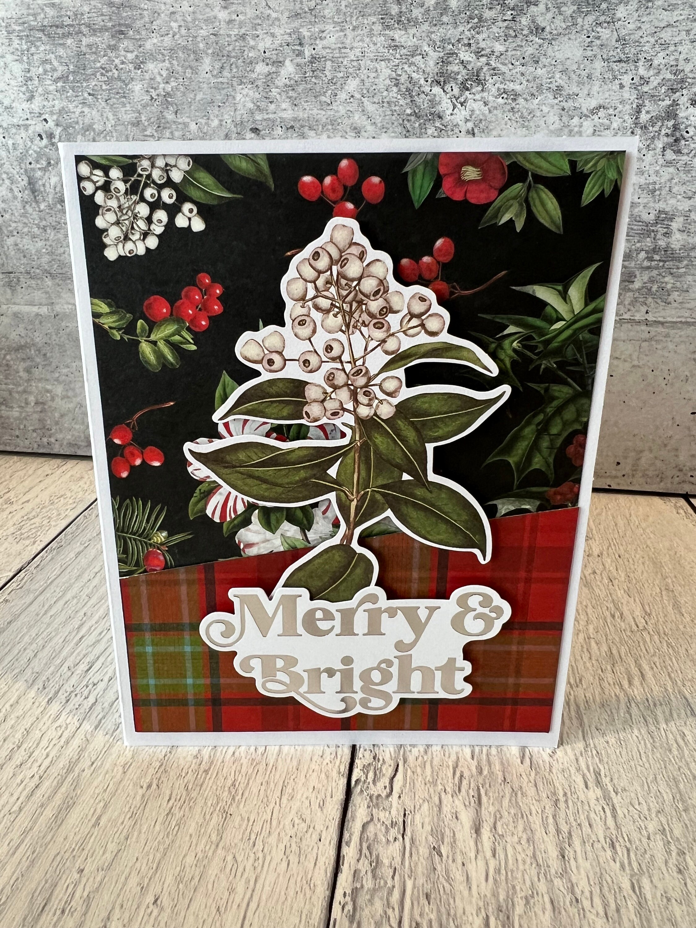 Christmas Lodge 2 DIY Greeting Card Kit - Etsy