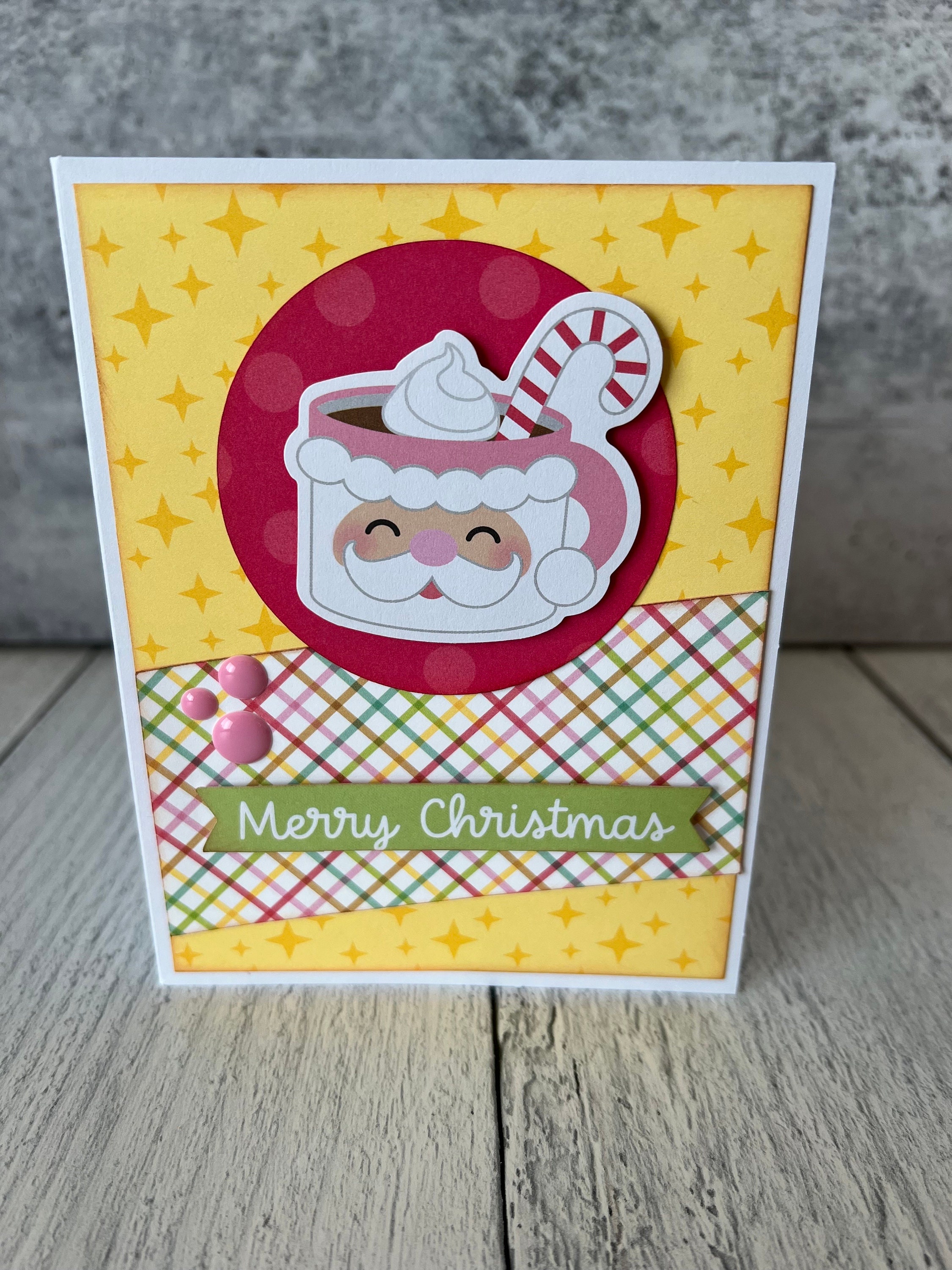 Gingerbread Kisses 4 DIY Greeting Card Kit - Etsy