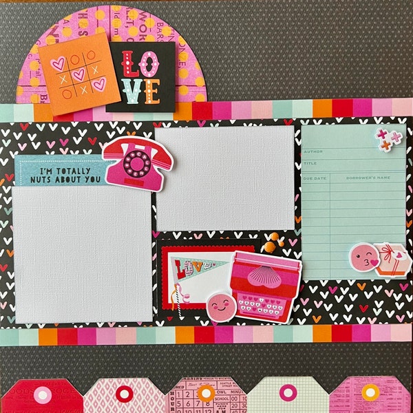Scrapbook Layout Kits - Etsy