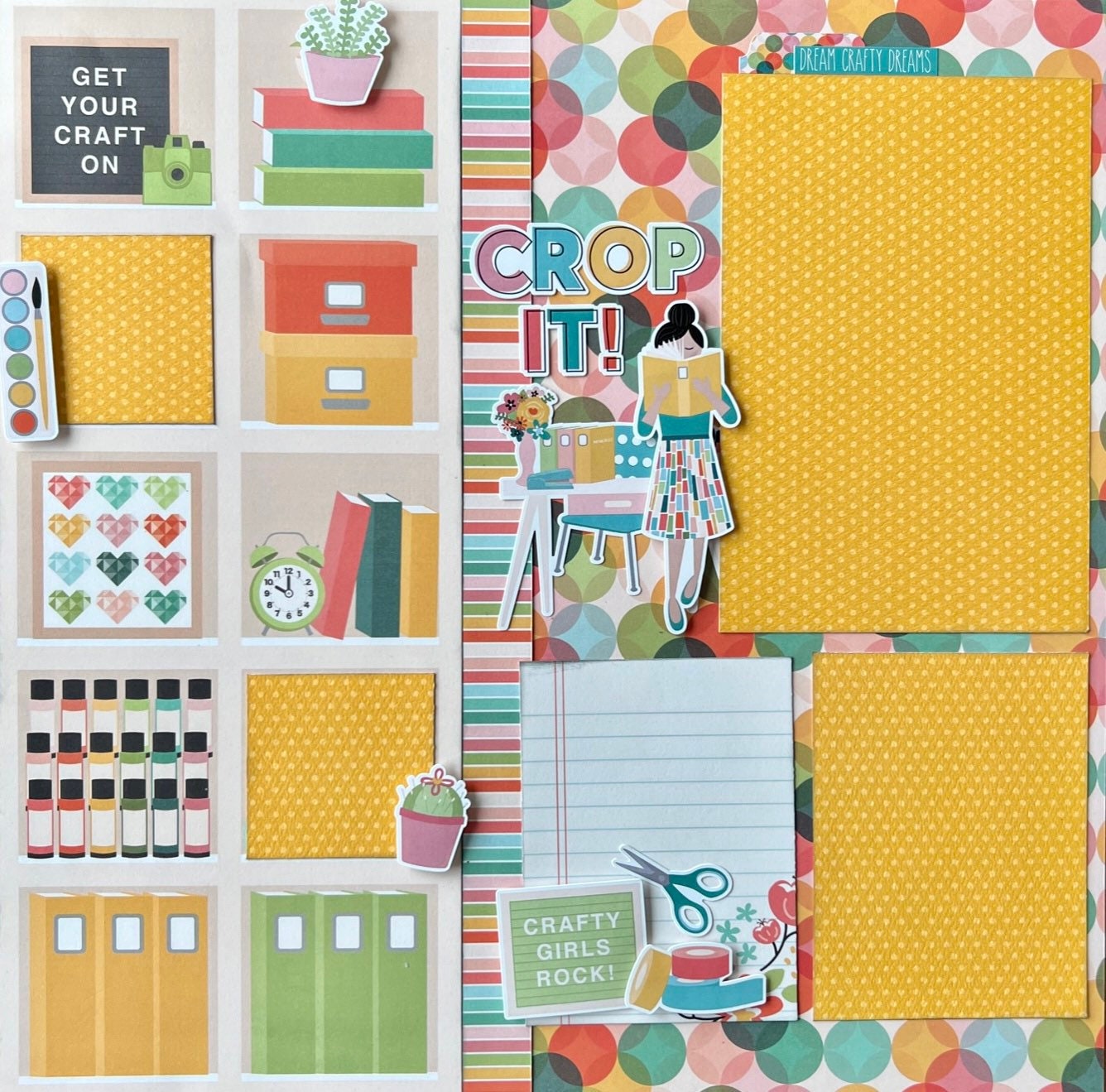 Simple Scrapbook Layout