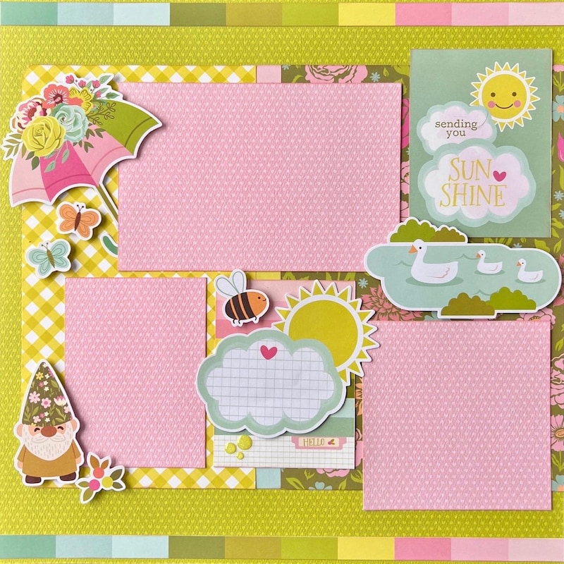 Scrapbook Layouts 12 X 12 - Etsy