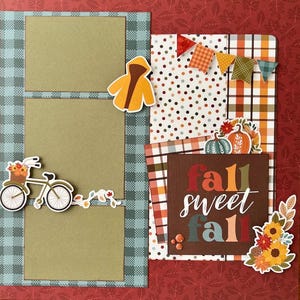 Sweater Weather 2 Page 12x12 Layout Kit Fall - Etsy