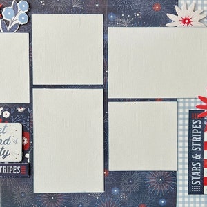 Sparkle 12x12 Scrapbook Page Layout Kit - Etsy