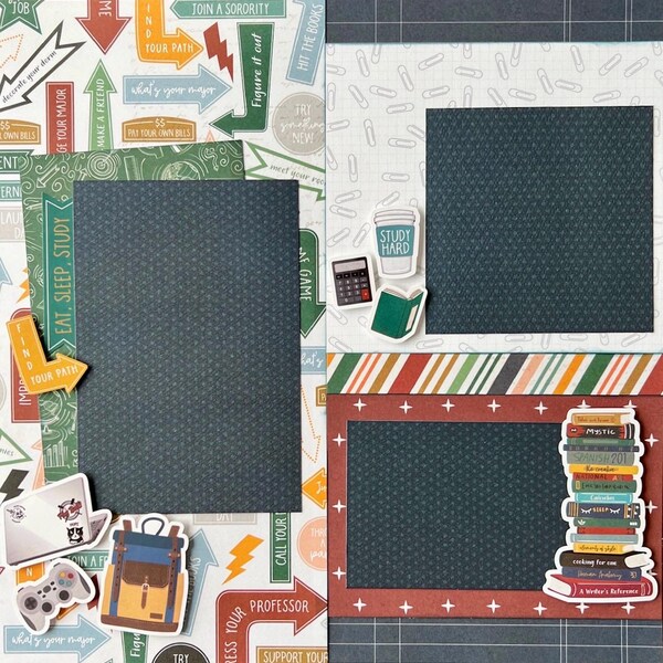 College Scrapbook - Etsy