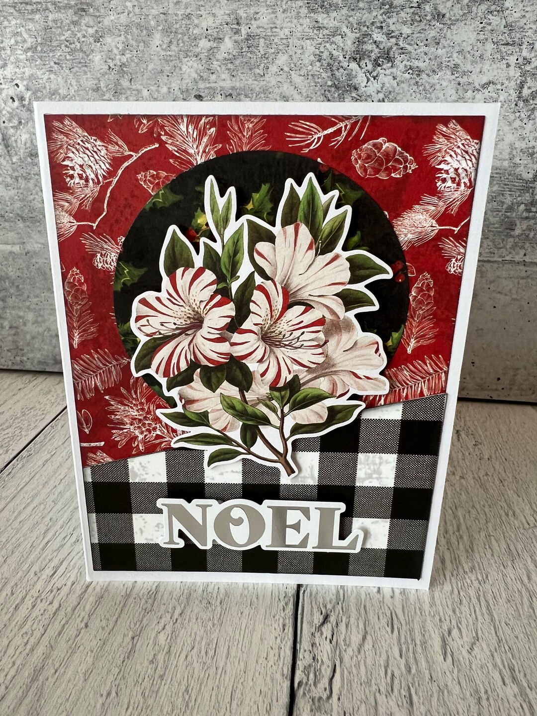 Christmas Lodge 3 DIY Greeting Card Kit - Etsy