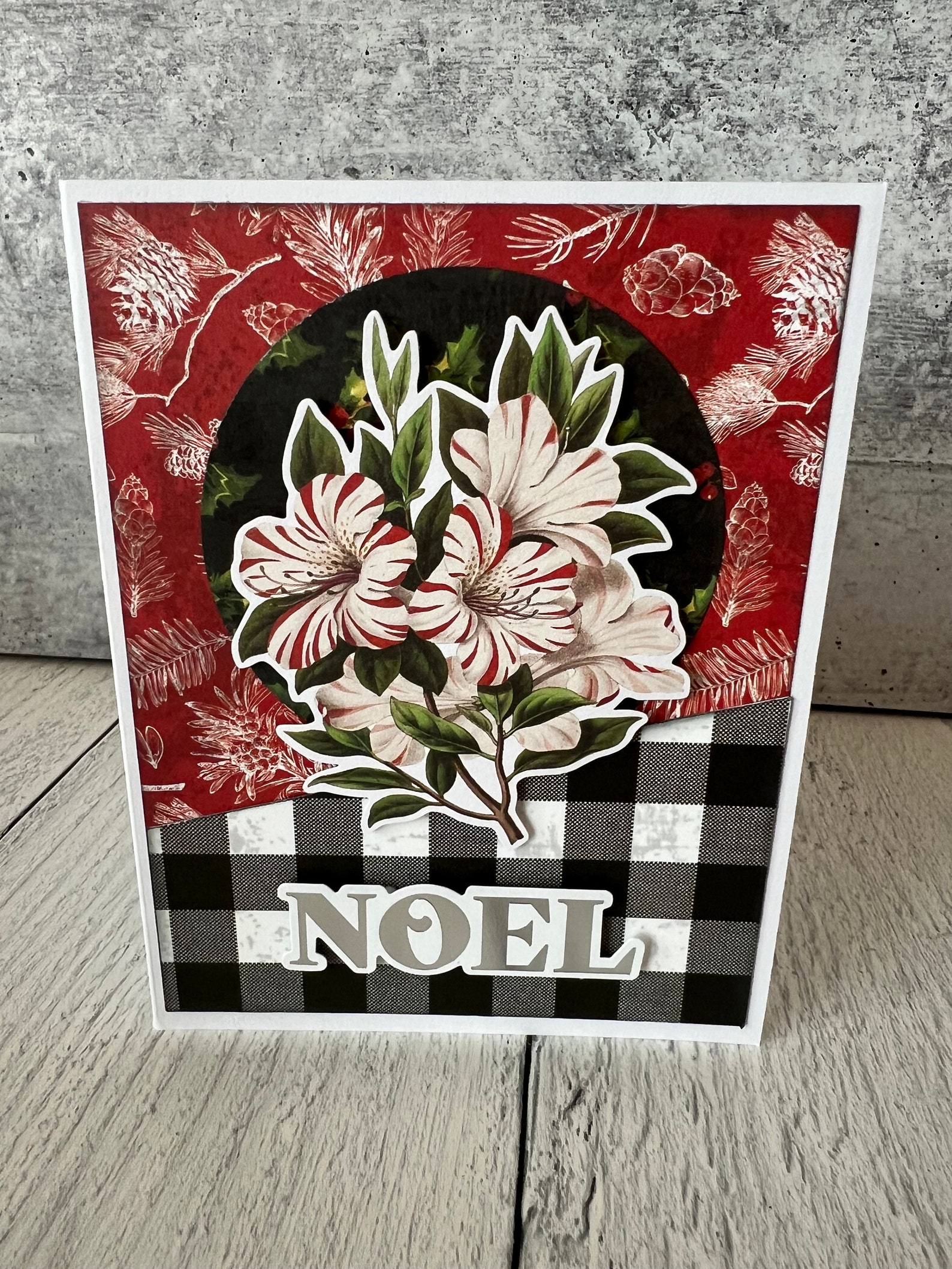 Christmas Lodge 3 DIY Greeting Card Kit - Etsy